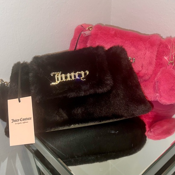 Juicy Couture | Bags | Juicy Couture Y2k Tiktok Viral Fluffy Purse Set ...